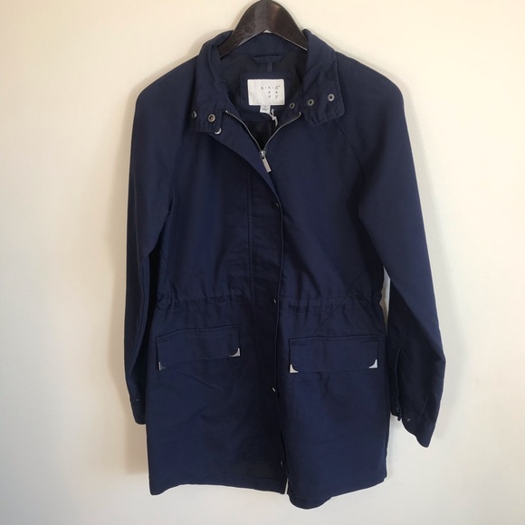 a new day | Jackets & Coats | Nwt A New Day Navy Blue Anorak Jacket ...